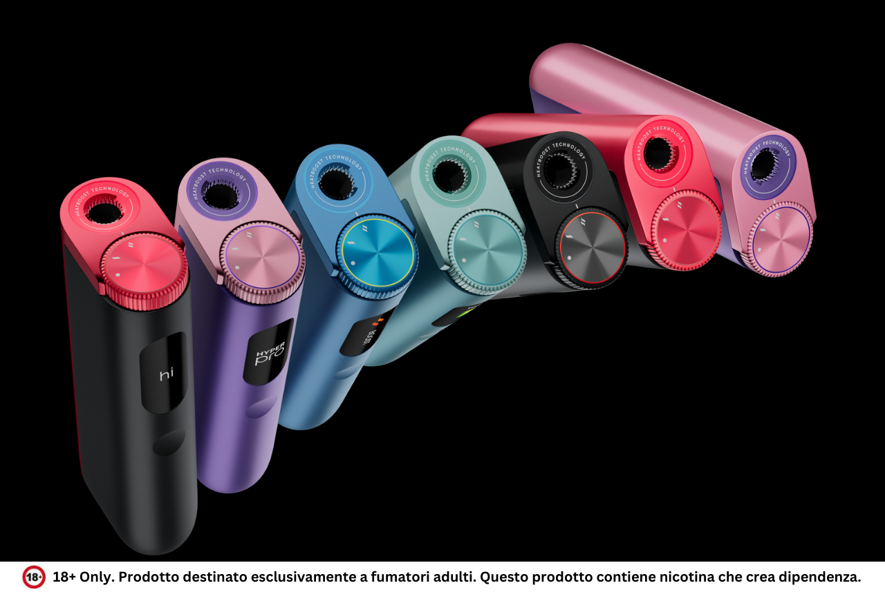 glo™ HYPER PRO: 5 colorazioni per adattarsi ai tuoi gusti